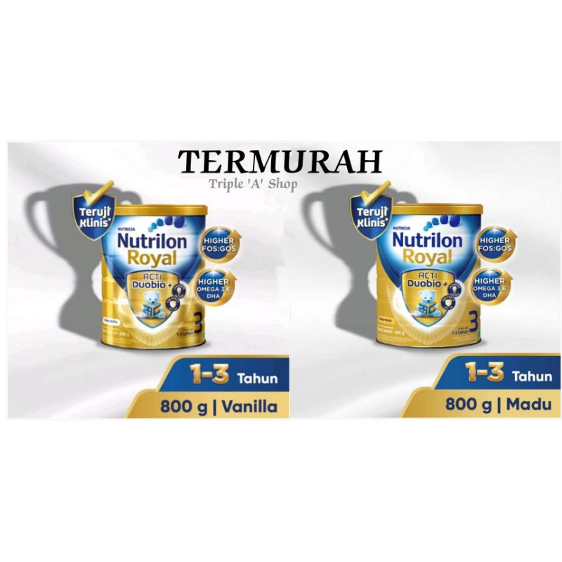 Jual Nutrilon royal 3 vanila dan Madu 800g | Shopee Indonesia