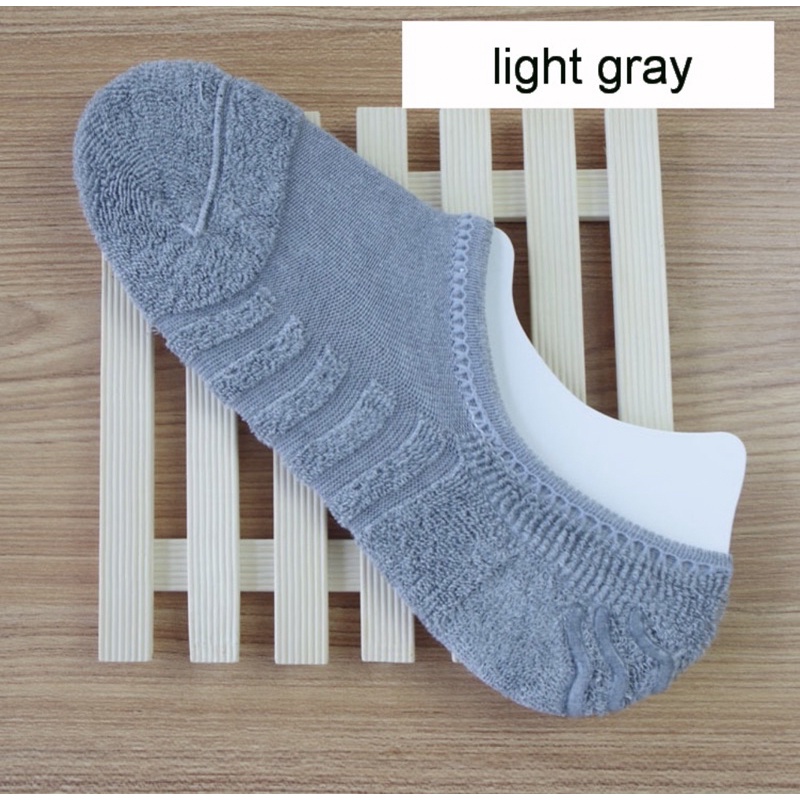 Jual ( KAOS KAKI HANDUK ) kaos kaki pendek tebal invisible kaos kaki serat bambu | Shopee Indonesia