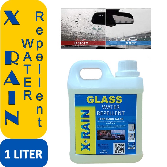 Jual X-Rain Cairan Efek Daun Talas , Water Repellent, Anti Fog - 1 ...