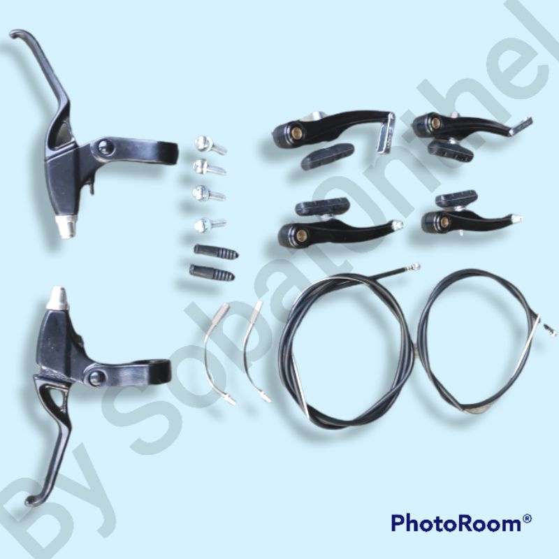 Jual Brakeset / Rem Set / Rem V Brake BMX Pivot Genio Logan Alloy ...