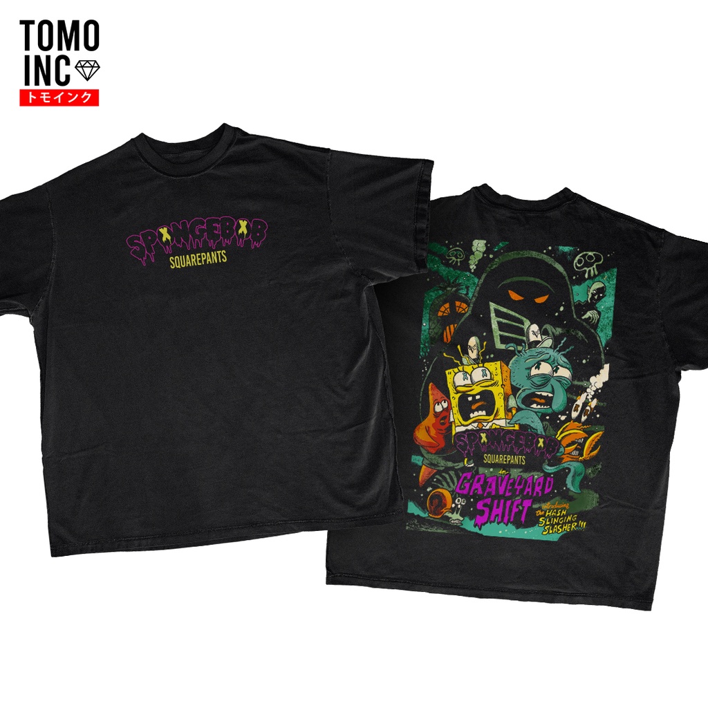 Jual Kaos Pria Wanita Tomoinc Graveyard Shift | Shopee Indonesia