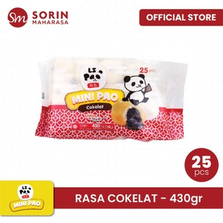 Jual Li Pao Mini Pao rasa Coklat Isi 25 pcs 430 gr | Bakpao Mini Coklat ...