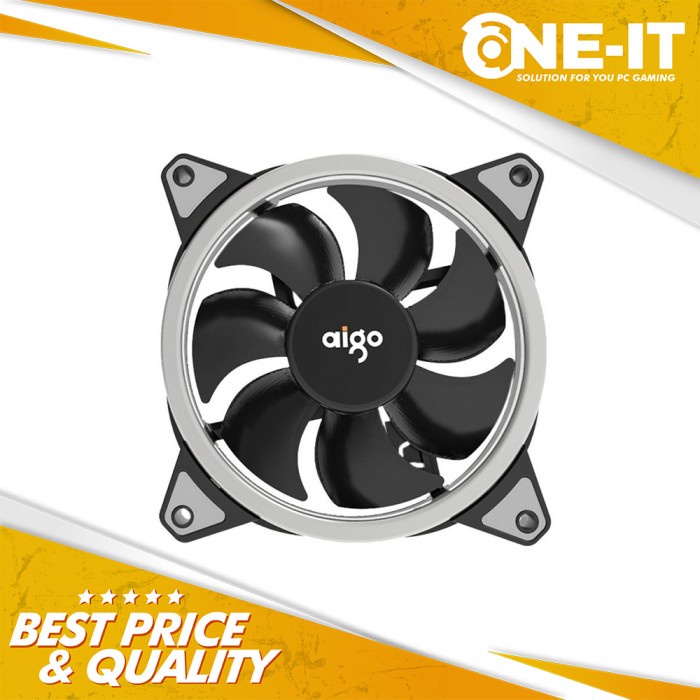 Jual Aigo DarkFlash DR11 12CM White LED FAN Casing 12CM | Shopee Indonesia