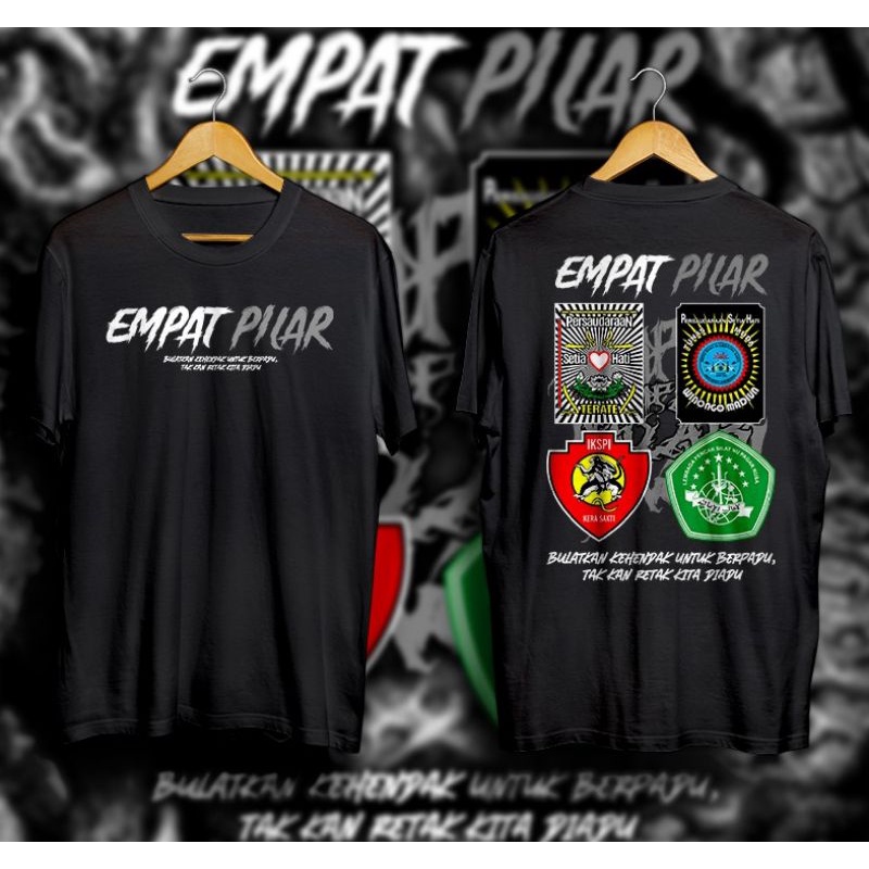 Jual kaos empat pilar,kaos 4 pilar,kaos perdamaian,kaos pencak silat ...
