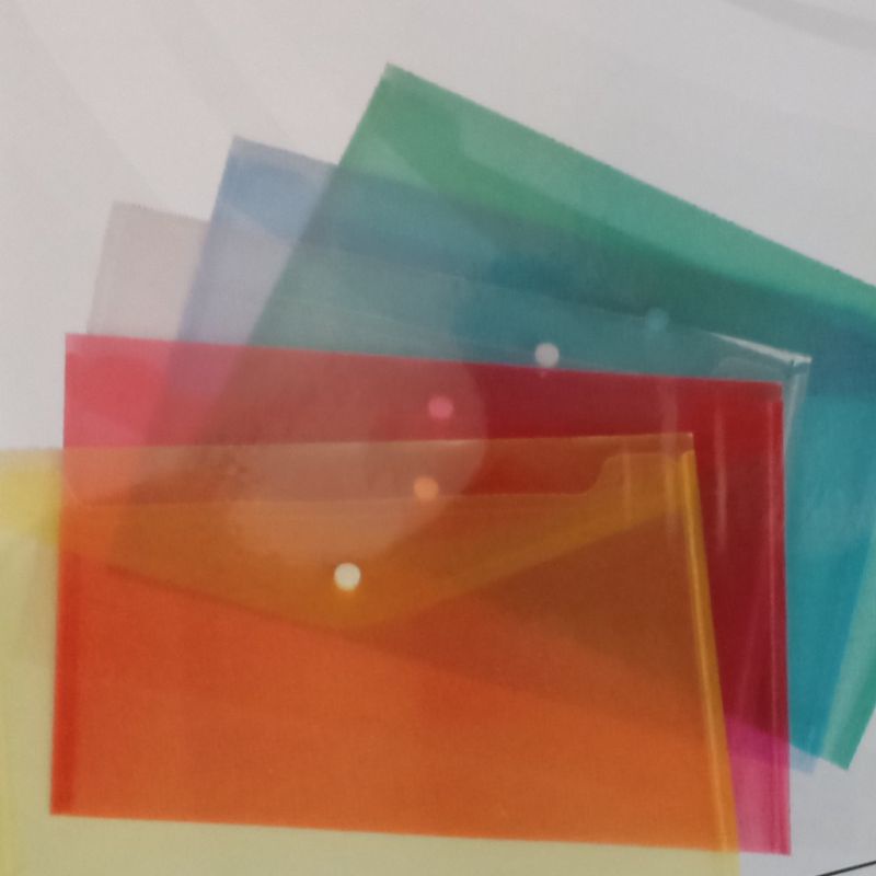 Jual Map plastik folio / map plastik kancing folio | Shopee Indonesia