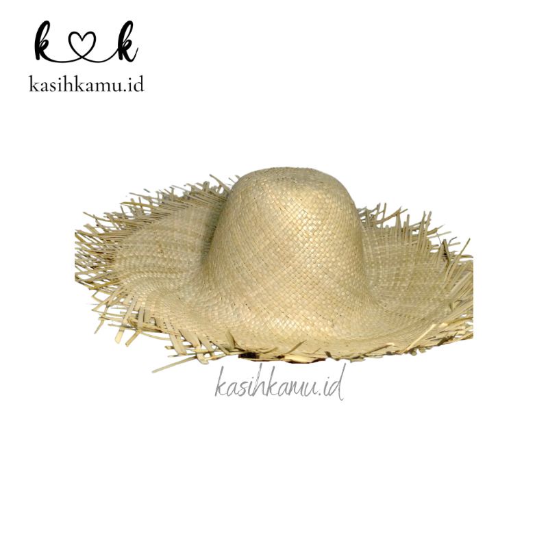 Jual Topi Pantai Bali pria wanita - Topi Anyaman Pandan | Shopee Indonesia