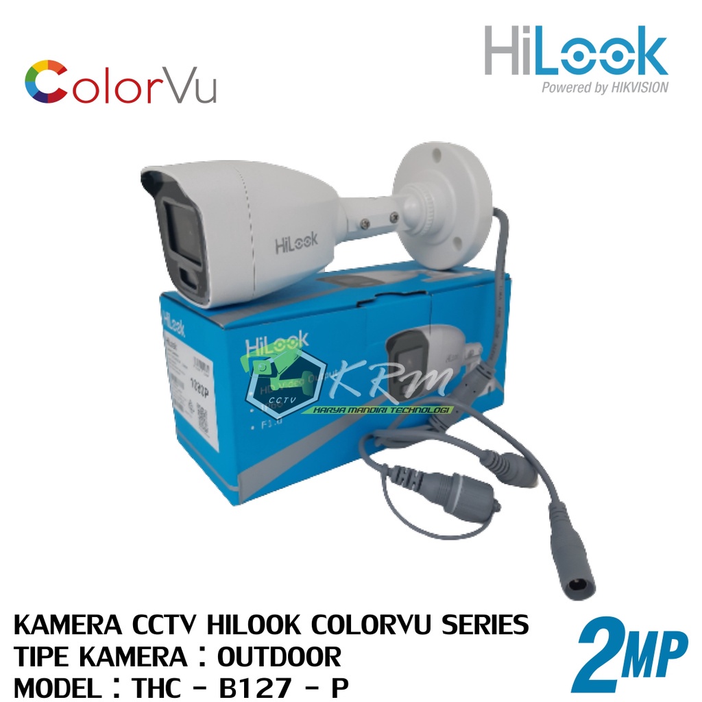 Jual Kamera Cctv Colorvu Hilook 2MP 1080P Outdor THC-B127-P | Shopee ...