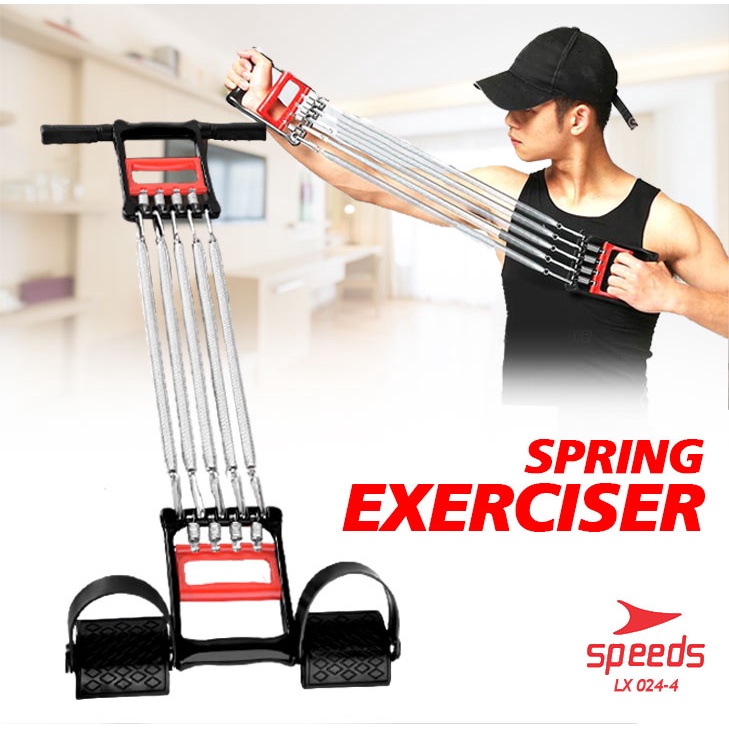 Jual SPEEDS Spring Chest Speeds Pull Excerciser / Alat Fitness 3in1 ...