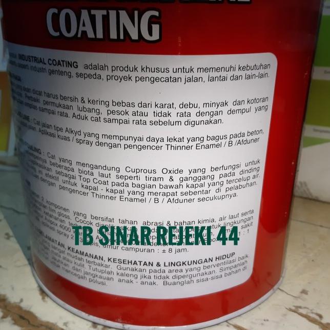 Jual AVIAN ANTI FOULING MARINE PAINT Kaleng 1KG CAT Coating KAPAL LAUT - MERAH ATI | Shopee ...