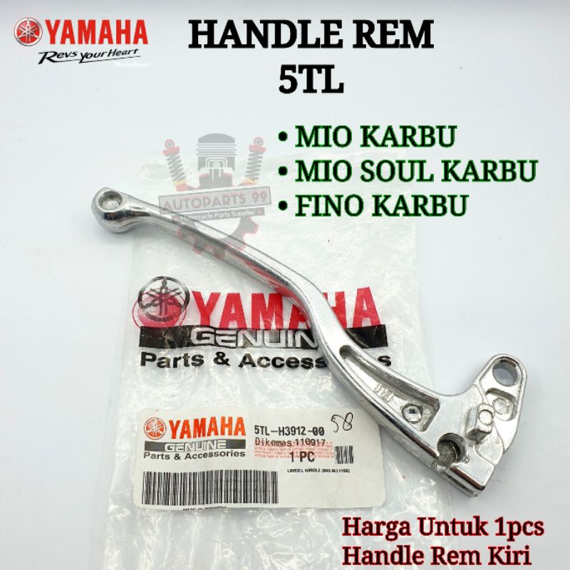 Jual Handle Rem Kiri Mio Karbu Fino Mio Soul Kualitas Original | Shopee ...