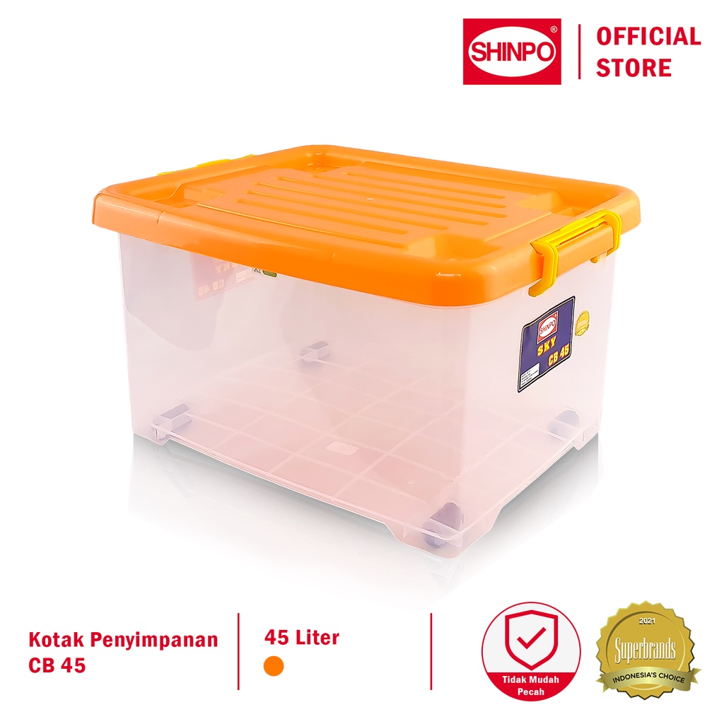 Jual SHINPO Kontainer Plastik Dengan Roda Sky Container Box Kotak ...