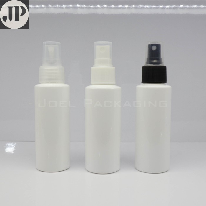 Jual BOTOL RF 100ML PUTIH SPRAY CLEAR HITAM PUTIH 100 ML PET SPRAY WHITE - Tutup Clear | Shopee ...