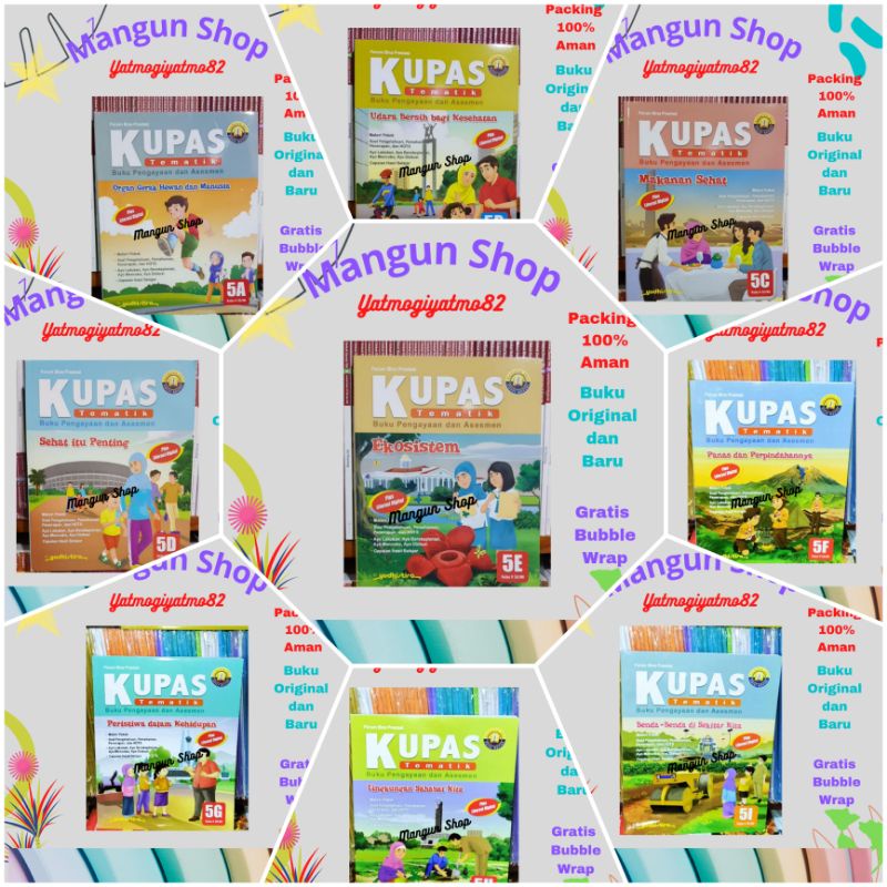 Jual Buku Kupas Tematik 5A,5B,5C,5D,5E,5F,5G,5H,5I Kelas 5 SD K13 ...