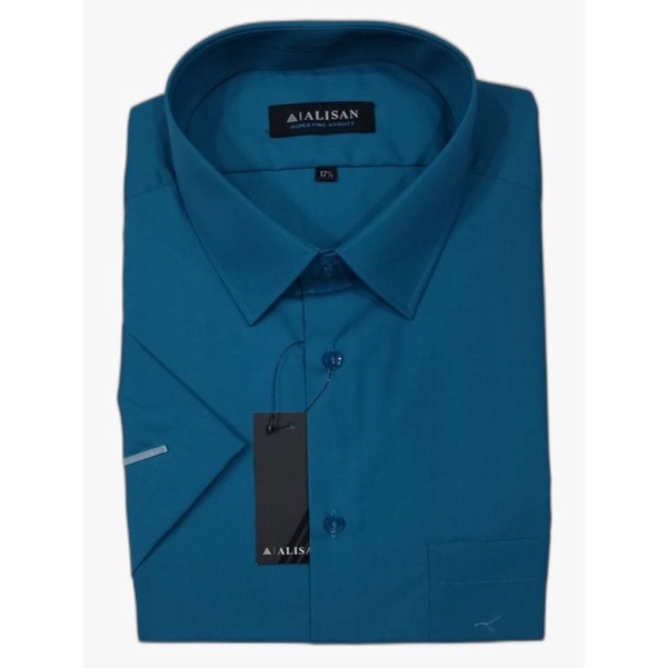 Jual Kemeja ukuran jumbo lengan pendek Alisan original | Shopee Indonesia