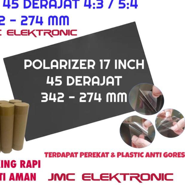 Jual Polarizer Lcd monitor 17 inch 45 derajat Polarized | Shopee Indonesia