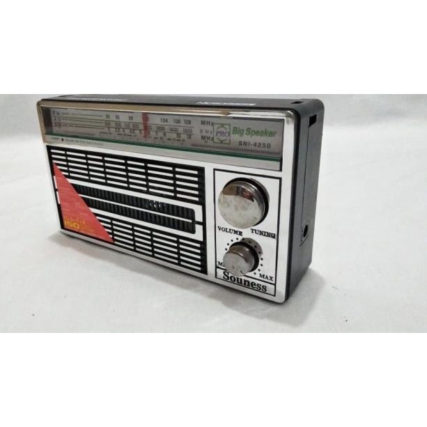Jual RADIO SOUNESS SNI-4250 RADIO AM FM-RADIO JADUL-RADIO RODJA ...