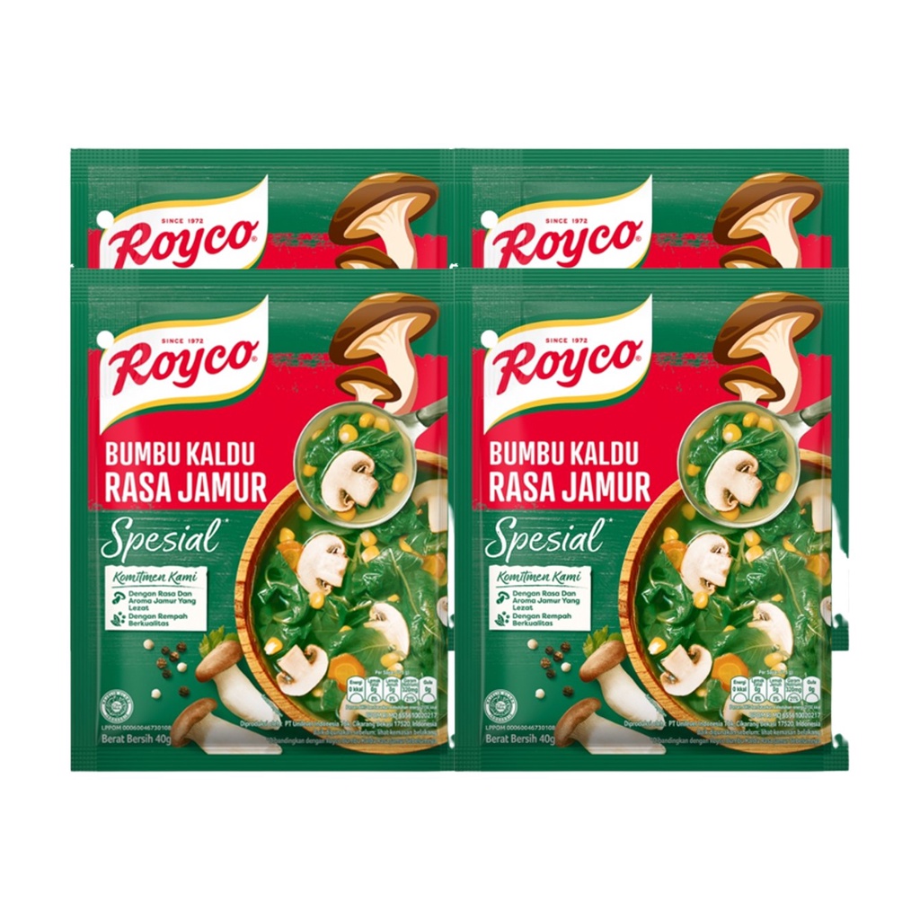 Jual Royco Kaldu Rasa Jamur 4 x 40 gr | Shopee Indonesia