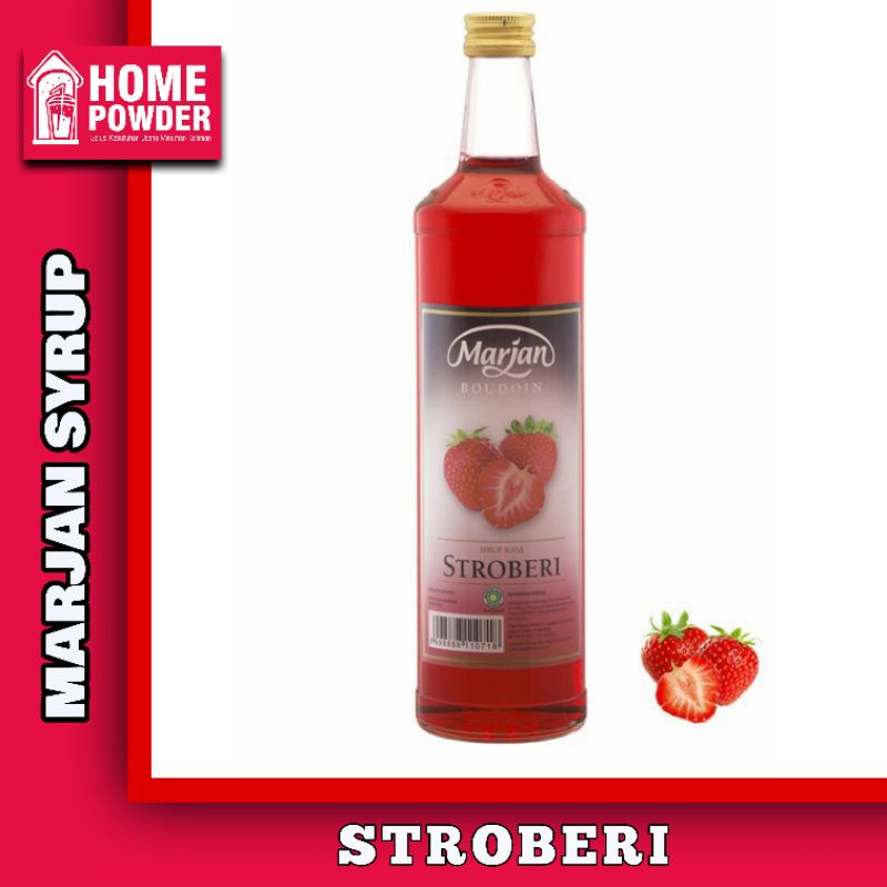 Jual Promo Murah Lebay Syrup Sirup Marjan Rasa Stroberi Strawberry ...