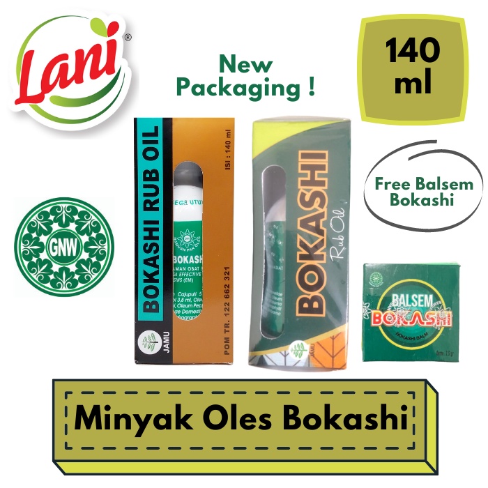 Jual Minyak Oles Bokashi 140ml | Shopee Indonesia