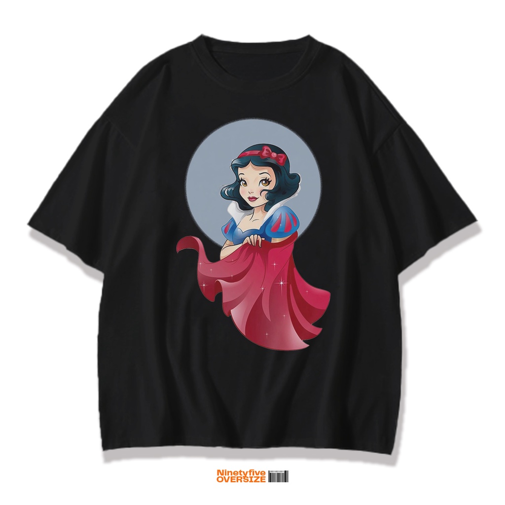 Jual Baju Snow White Disney Oversize Fit Available Six Colours | Shopee ...