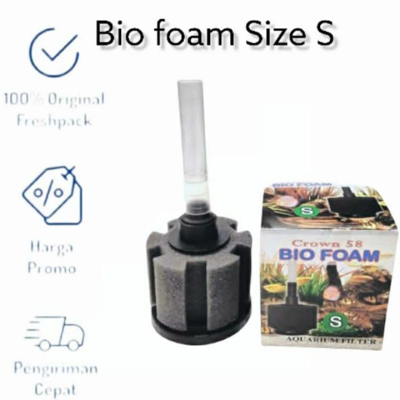 Jual biofoam aquarium size s bio foam mini filter aquarium | Shopee ...