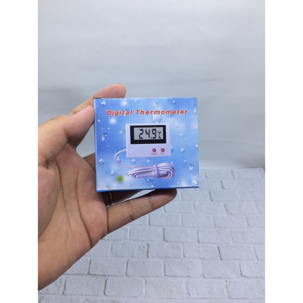 Jual DIGITAL THERMOMETER / TERMOMETER DIGITAL UNTUK AIR AQUARIUM KOLAM ...