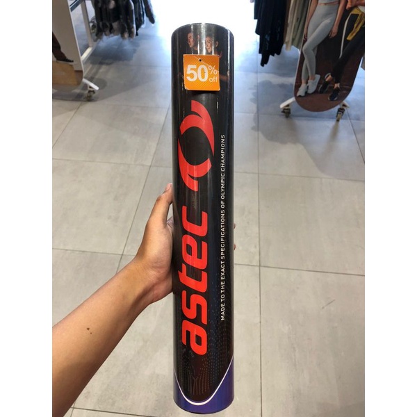 Jual Shuttlecock Astec Tornado 600 Original speed 78 (Big sale 50% ...