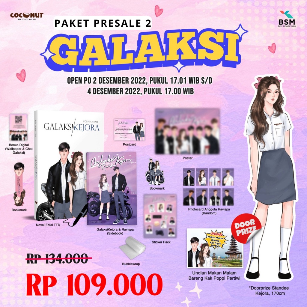 Jual Novel Galaksi Kejora - Poppi Pertiwi | Shopee Indonesia