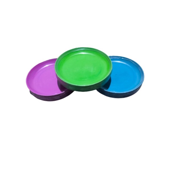 Jual Lepek Plastik Tatakan Gelas Plastik Lusinan Diameter 14cm | Shopee ...