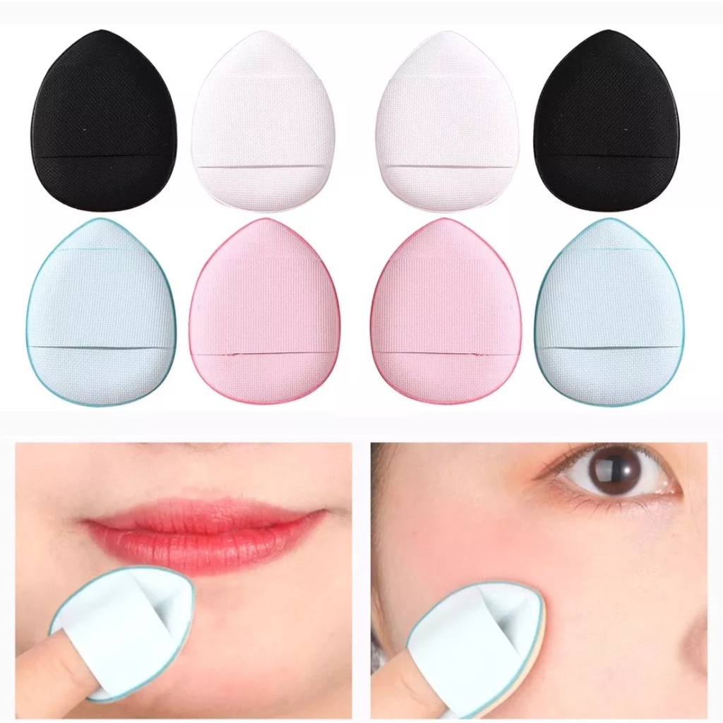 Jual PUFF JARI PUFF MINI SIZE PUFF CUSHION SPONGE CONCEALER HIGHLIGHTER ...