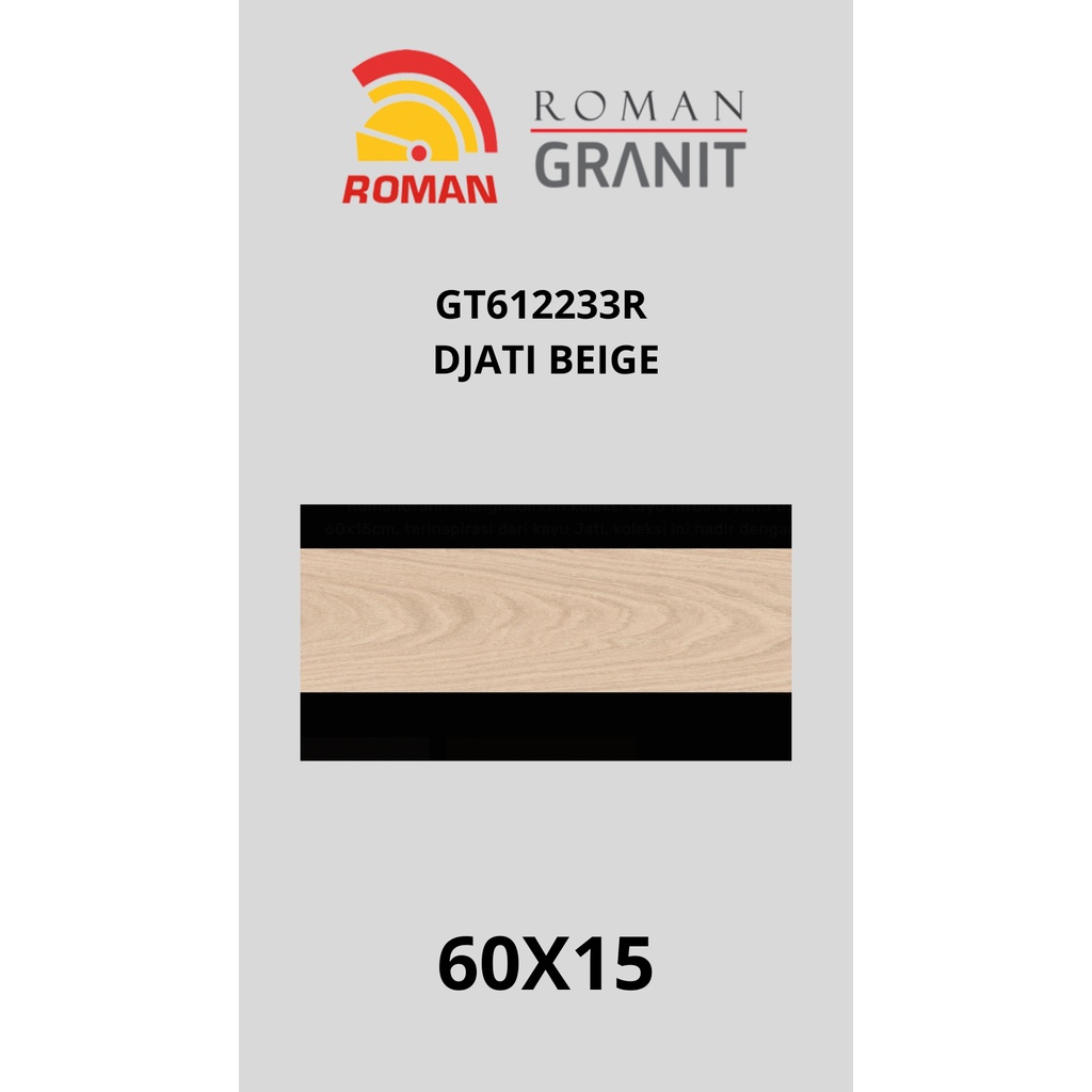Jual ROMANGRANIT DJATI BEIGE 60X15 GT612233R (ROMAN GRANIT) | Shopee ...