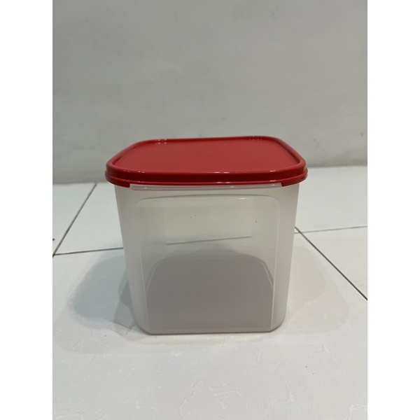 Jual MODULAR MATES SQUARE 4 L TOPLES TUPPERWARE TEMPAT SNACK / TEMPAT ...