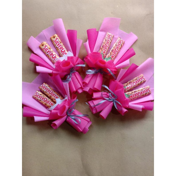 Jual Buket Silverqueen mini buket coklat buket Snack buket murah buket ...