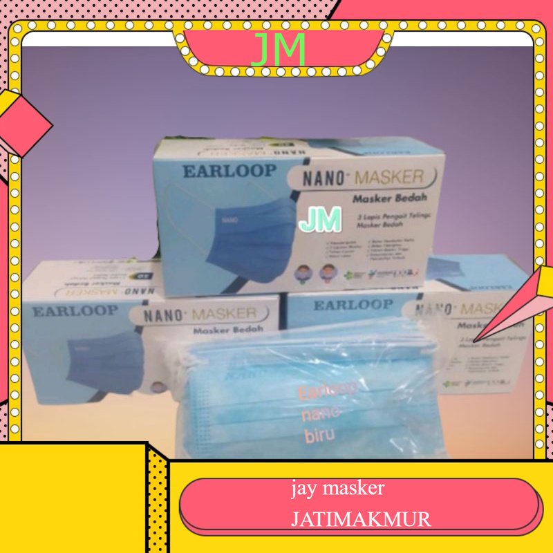 Jual masker medis nano isi 50 pcs | Shopee Indonesia