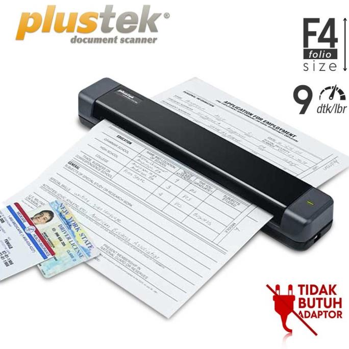 Jual SCANNER PLUSTEK MOBILEOFFICE S410 PLUS (FOLIO/F4 - 9 detik ...