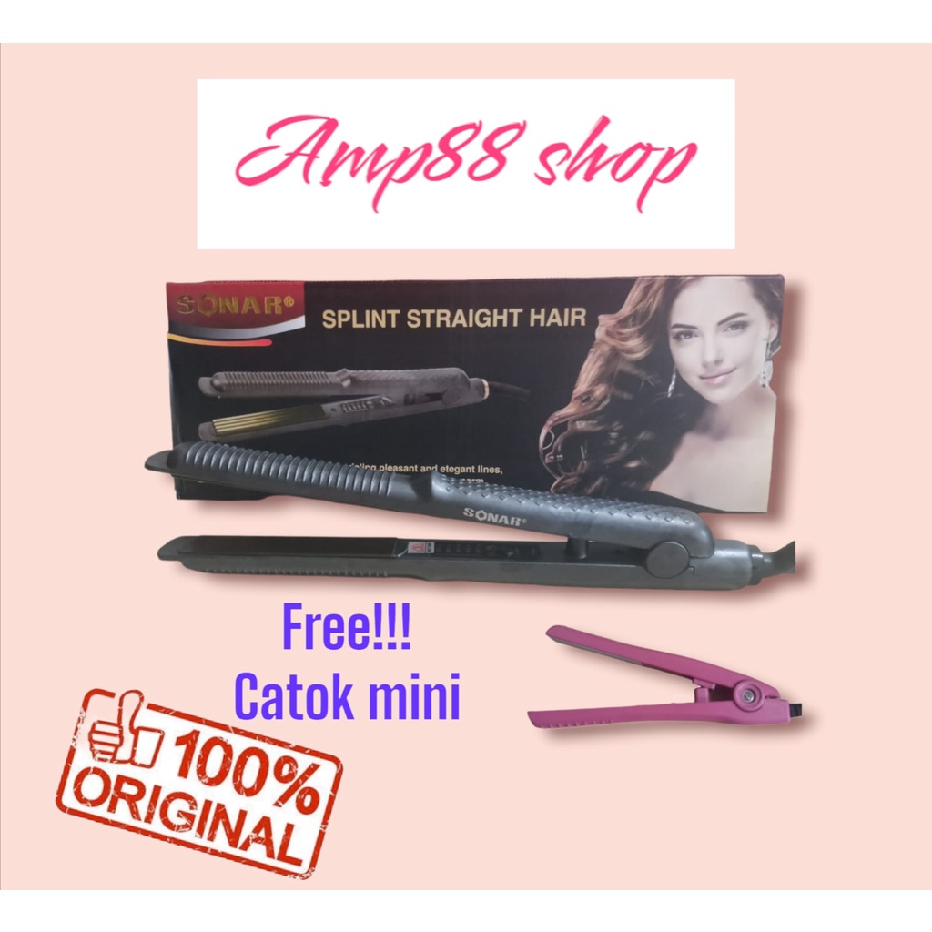 Jual AMARA CATOK RAMBUT 2 in 1 SONAR 820 220 DERAJAT FREE CATOK MINI ...