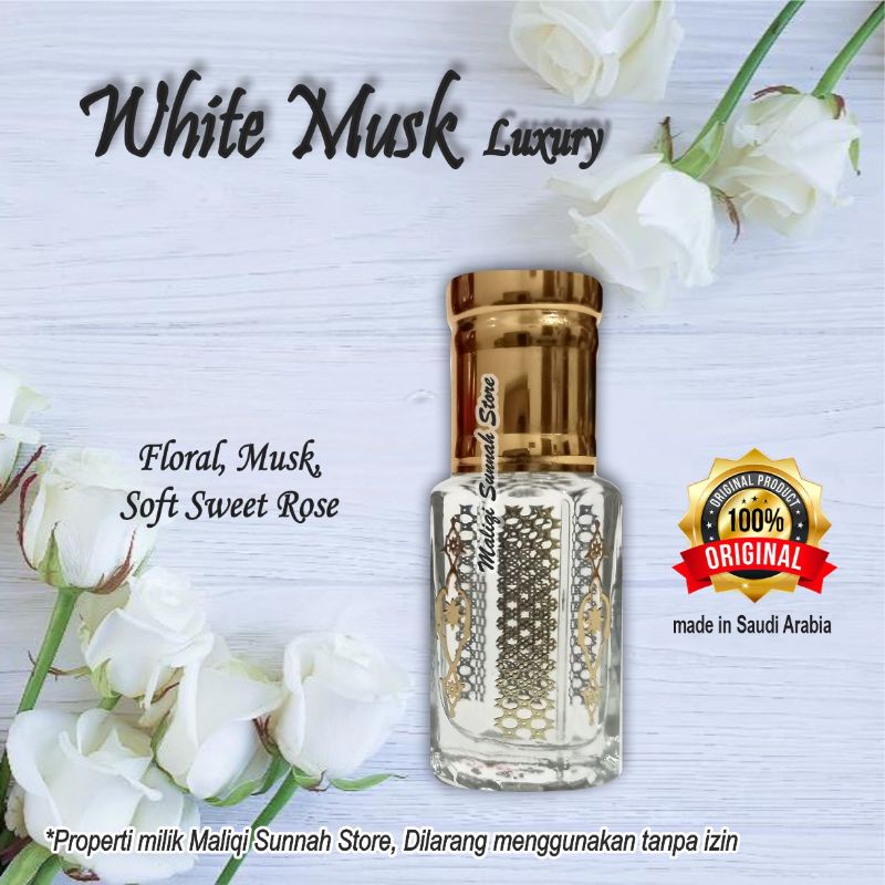 Jual Parfum Arab White Musk Luxury 6ml Original Saudi | Shopee Indonesia