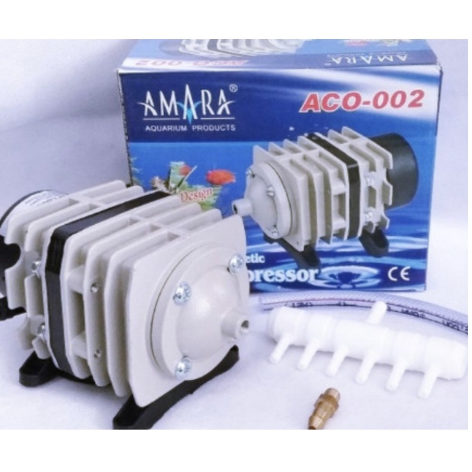 Jual AMARA ACO 002 - Air Compressor Aerator Aerasi Kolam Aquarium ...