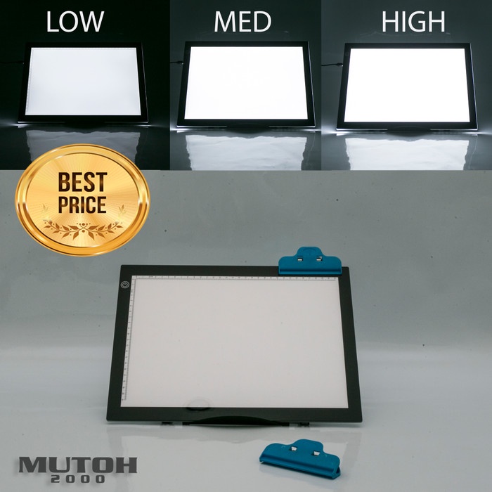 Jual LED Drawing Tracing Stensil Board A4 Papan Jiplak Gambar (PRO ...