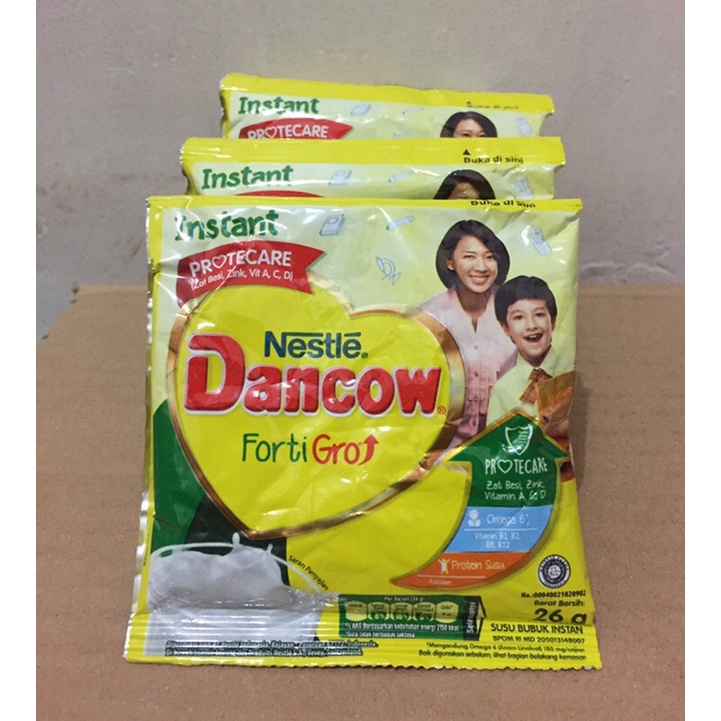 Jual DANCOW INSTANT SACHET PUTIH/DANCOW RENTENG | Shopee Indonesia