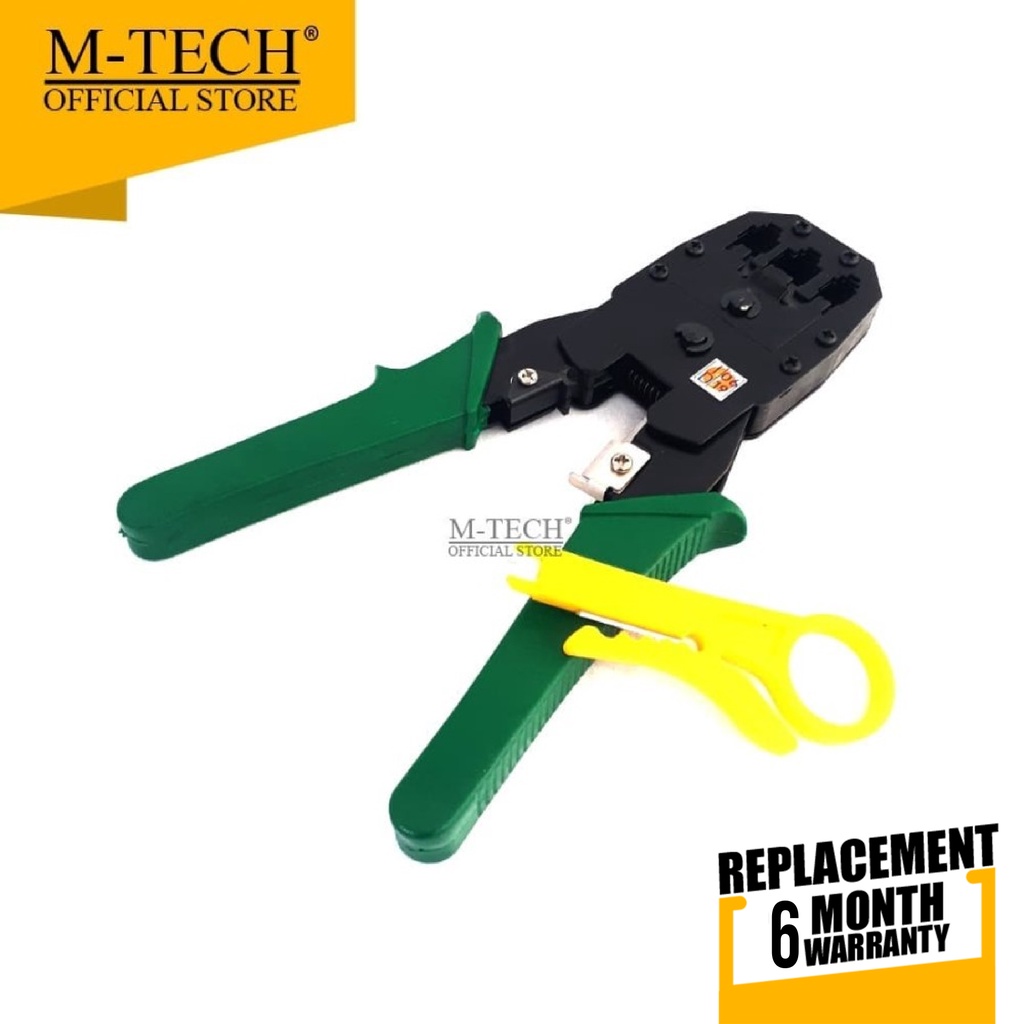 Jual Tang Krimping Kabel LAN Internet Cat 5 5e 6 6e Crimping - GRC-TF ...
