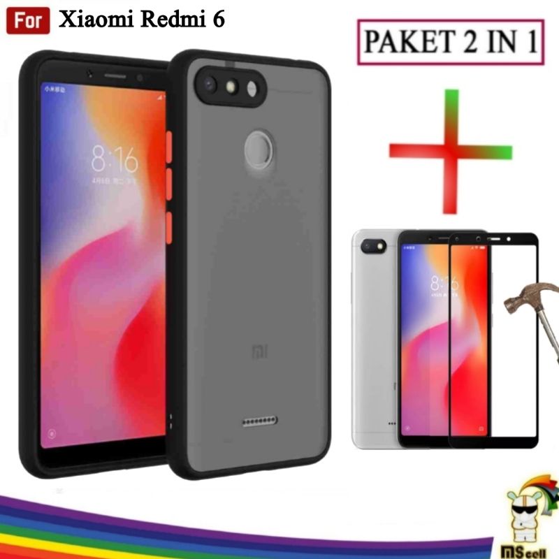 Jual CASE REDMI 6 - XIAOMI 6 MI6A 360 GKK ORIGINAL Full Body - KESING ...