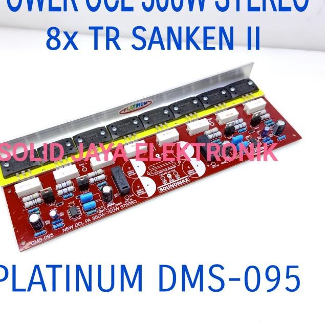 Jual KIT POWER AMPLIFIER SANKEN II 500W STEREO OCL DMS-095 DMS 095 ...