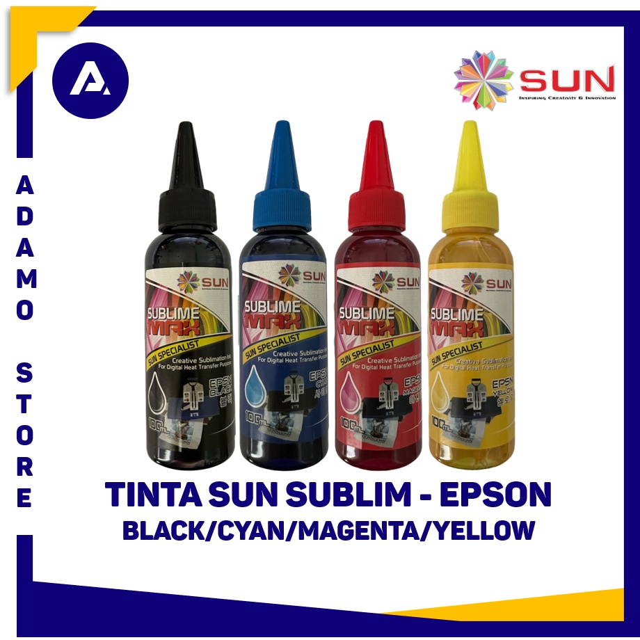 Jual Tinta Sun Sublime Max Epson 100ml | Shopee Indonesia