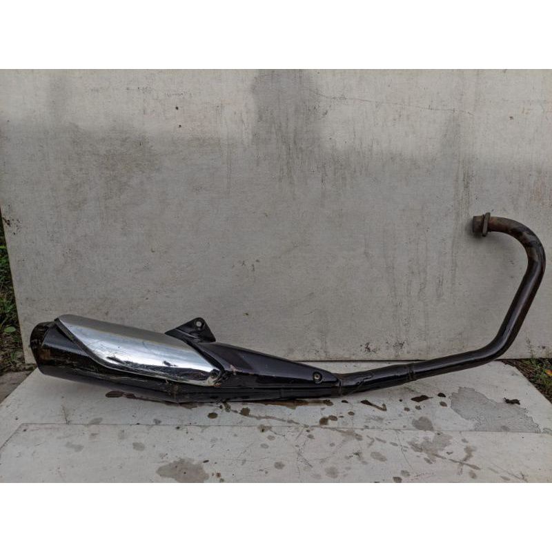 Jual knalpot new megapro monoshok ori copotan motor | Shopee Indonesia