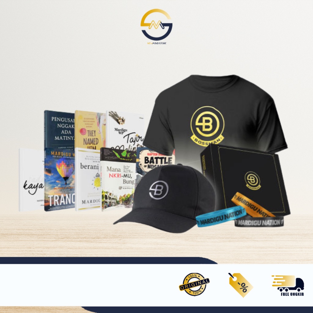 Jual PAKET KOMISARIS BOSSMAN 2024 - Bossman Mardigu | Shopee Indonesia