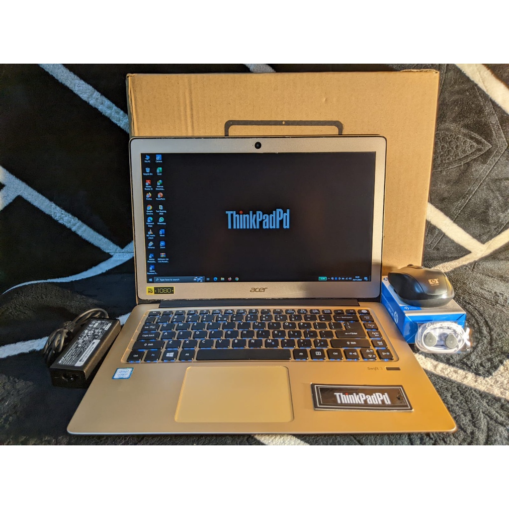 Jual Ultrabook Acer Swift 3 SF314 Core i7 7500U Slim Mulus | Shopee ...