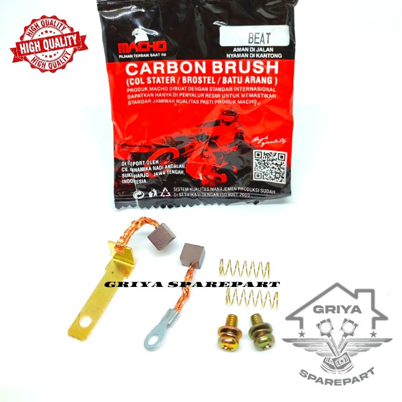 Jual Stater Cool Brostel Carbon Brush Batu Arang Beat Vario Scoopy ...