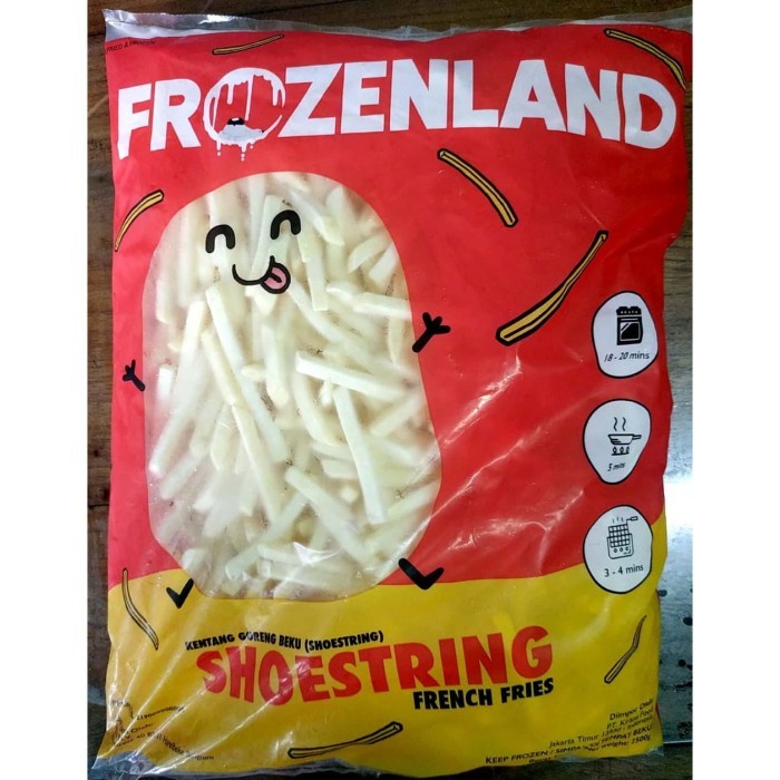 Jual FROZENLAND FRENCH FRIES KENTANG SHOESTRING | Shopee Indonesia