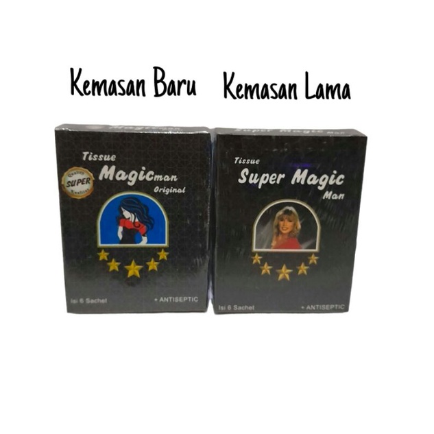 Jual Tissu Magic*Man Original Hitam | Shopee Indonesia